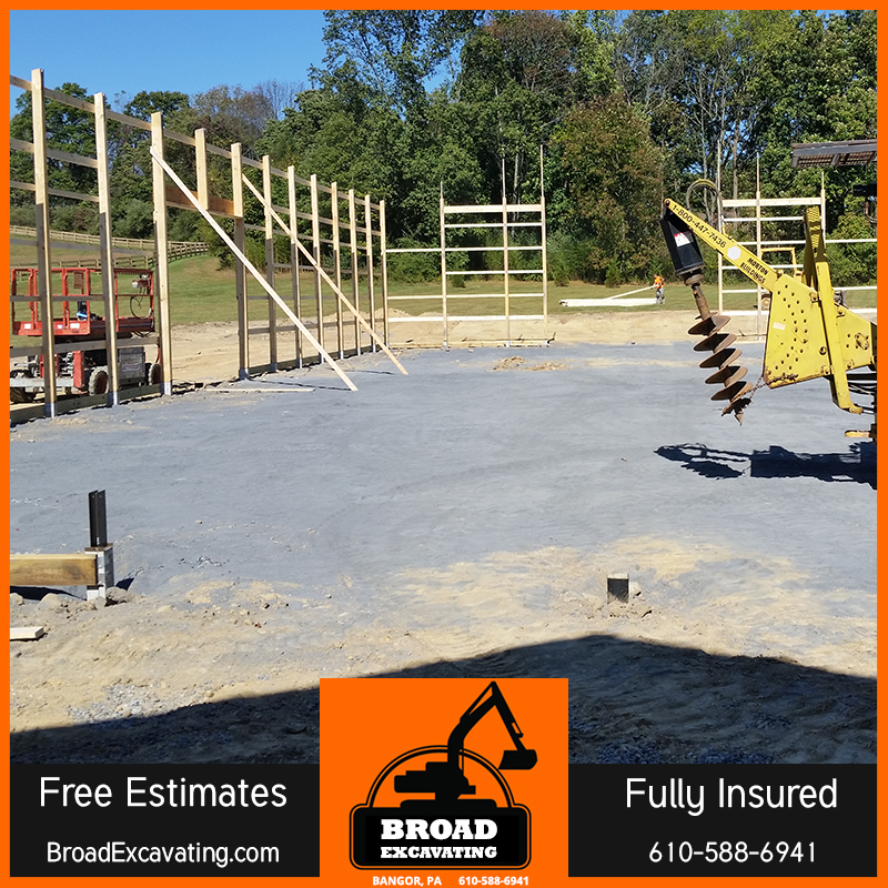 Foundation, digging, planning. - Broad Excavating